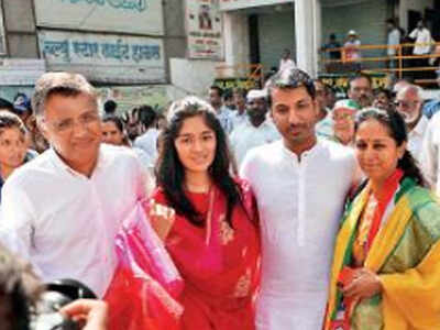 Explain change in candidate: Ajit Pawar to BJP - Times of India