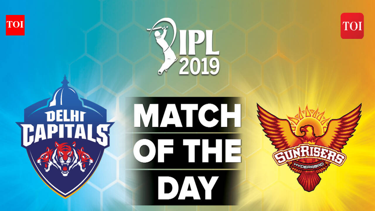 IPL 2019, DC vs SRH: Hyderabad beat Delhi by 5 wickets - The Times of India