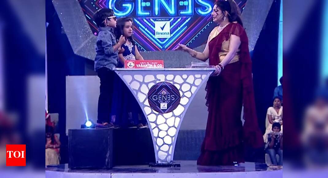 Genes: Child actor Lisha imitates Priya Raman from Sembaruthi - Times ...