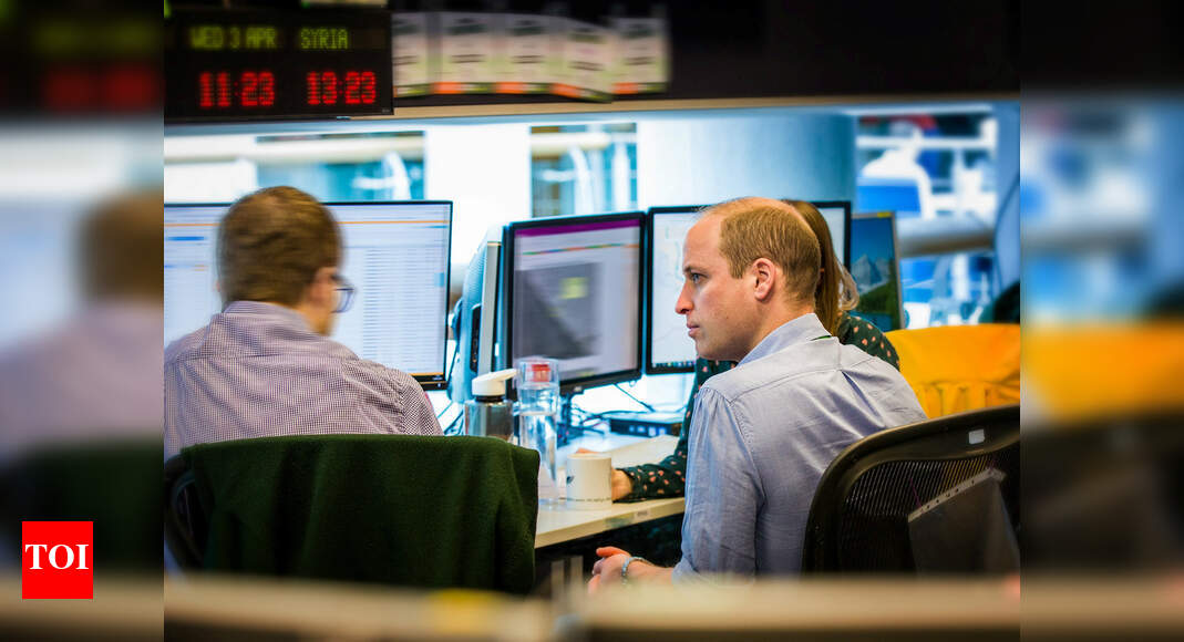 Prince William goes undercover with British spies - Times of India