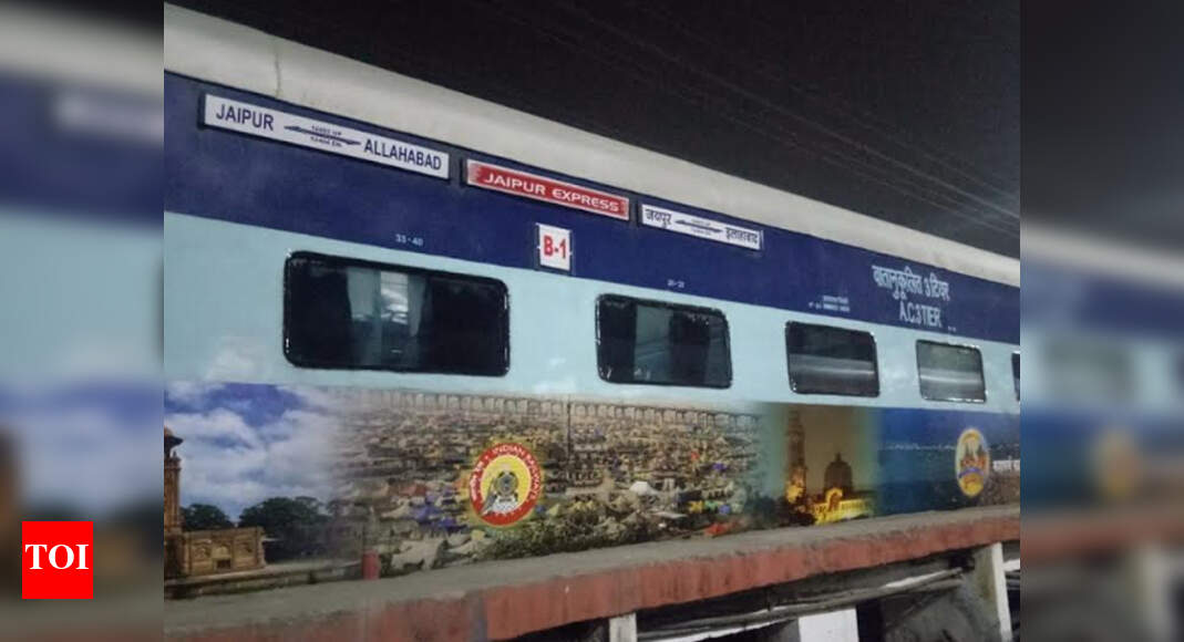 Allahabad-Jaipur express train to sport a brand new look from Monday ...