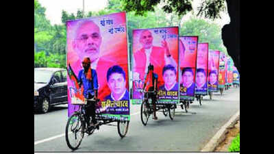 MCMC issues notice to remove 50 posters of PM Modi | Agra News - Times ...