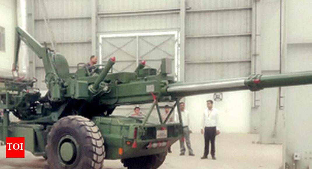 Needing 4,500 howitzers, Army gets first 6 made-in-India Dhanush ...