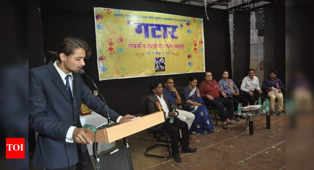 Gattar actors get felicitated | Events Movie News - Times of India