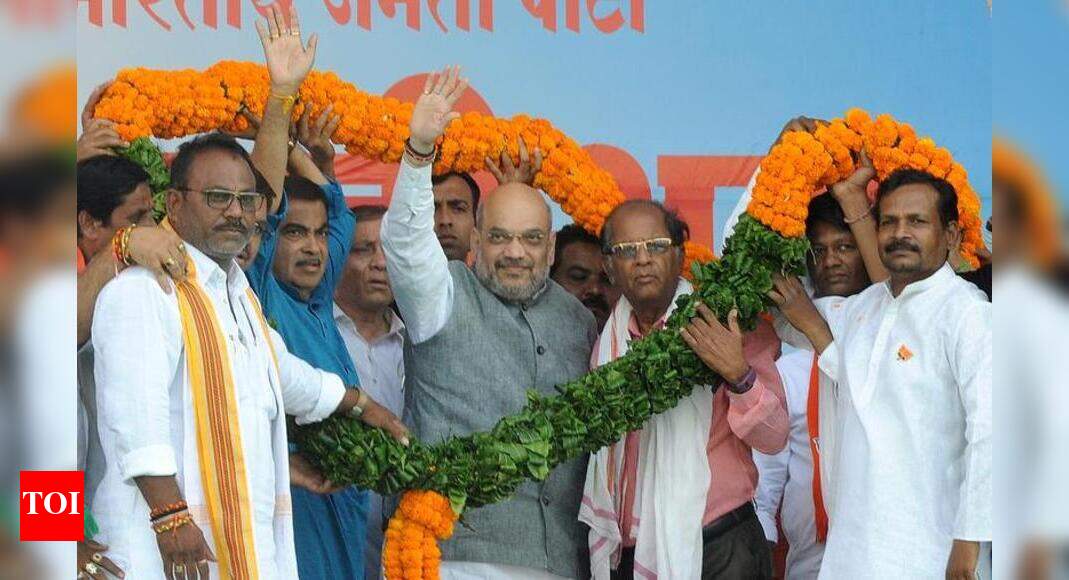 Will Rahul apologize for ‘saffron terror’ remark, asks Shah | Nagpur ...