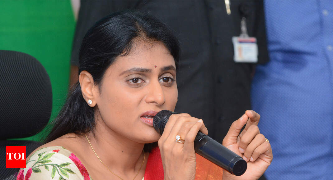 AP Elections 2019: YS Sharmila concludes her campaign in Krishna district | Andhra Pradesh ...