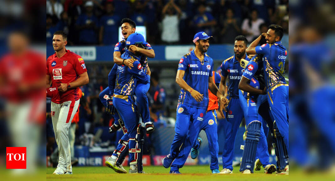 MI vs KXIP, IPL 2019: Pollard leads Mumbai Indians to a thrilling three ...
