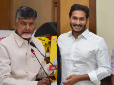 AP assembly elections: The big battle between Chandrababu & YS Jagan | - Times of India
