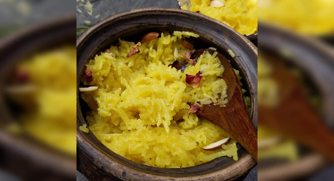 Peeley Chawal Recipe: How to Make Peeley Chawal Recipe | Homemade ...