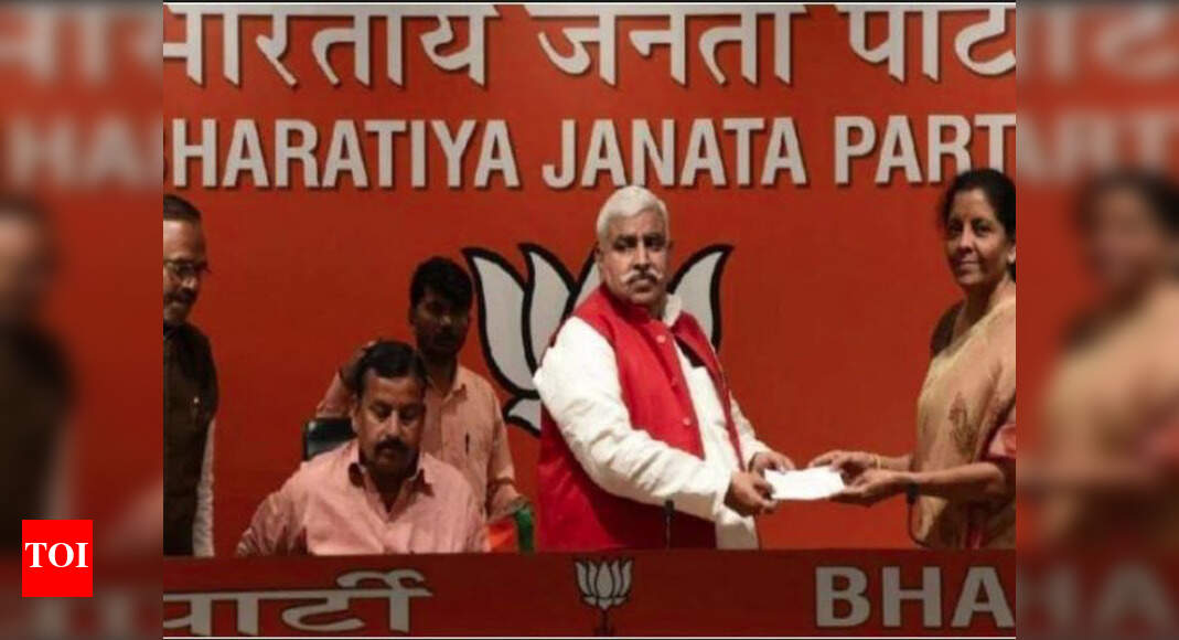 Awadhpal Singh Yadav: UP: Former BSP minister joins BJP in Sitharaman’s ...