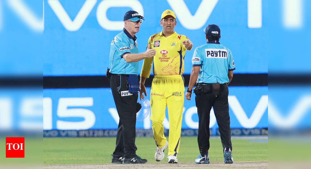 MS Dhoni: Chennai Super Kings stay hot, beat Rajasthan Royals, but MS Dhoni loses cool | Cricket ...