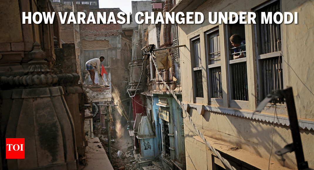Narendra Modi: Varanasi's Modi Years: Much sheen, some shadow - Times ...