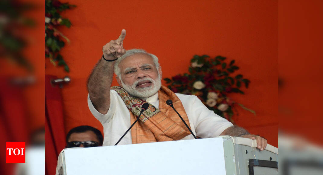 Narendra Modi rally in Lohardaga on April 23 - Times of India