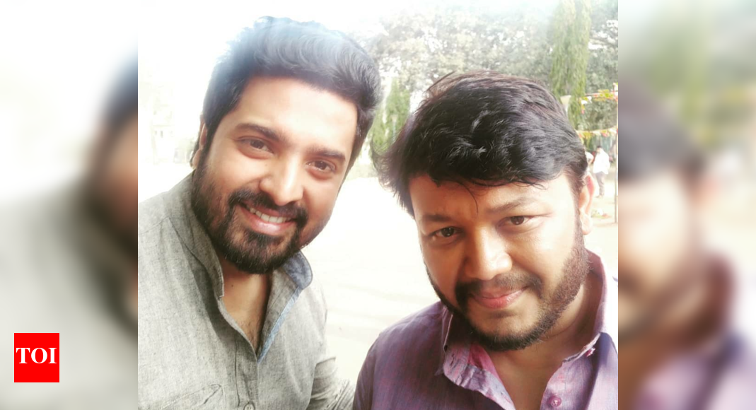 When Skanda Ashok met Golden Star Ganesh - Times of India