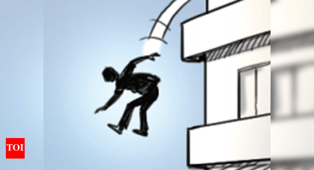 Man tries to sit on balcony parapet, falls from 2nd floor | Chennai ...