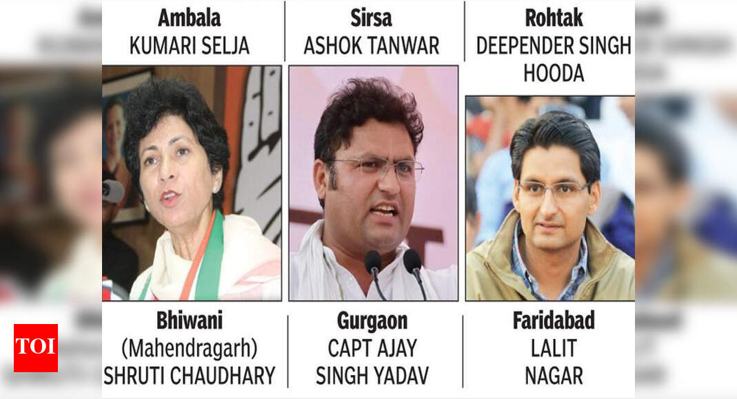 Congress names Ajay Yadav from Gurugram, Hooda Jr from Rohtak in first ...