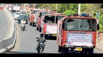 Fire Safety Week kicks off with rally | Indore News - Times of India