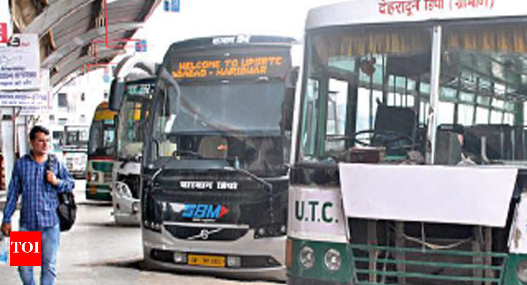 UTC buses deployed for poll duty to be back on roads | Dehradun News ...