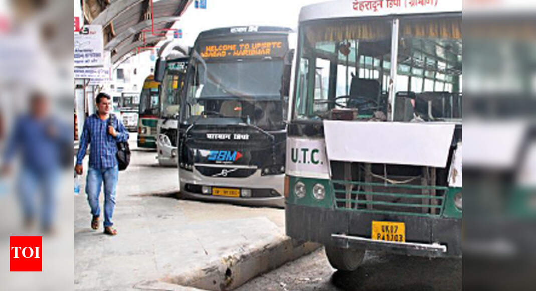 UTC buses deployed for poll duty to be back on roads | Dehradun News ...