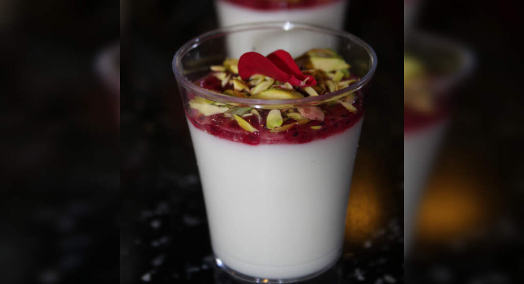 Rose Faluda Mahalabia Recipe: How to Make Rose Faluda Mahalabia Recipe ...