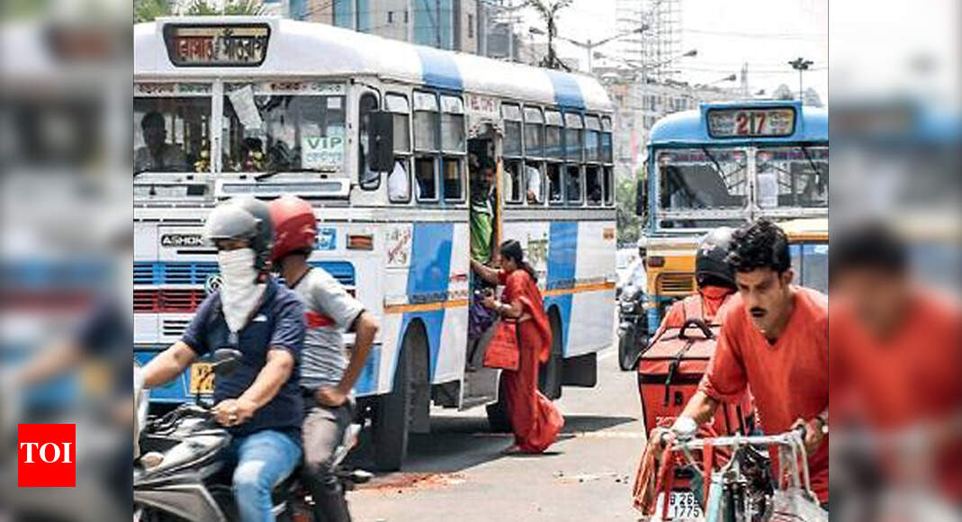 Woman run over by bus after being forced to get off in middle of road ...