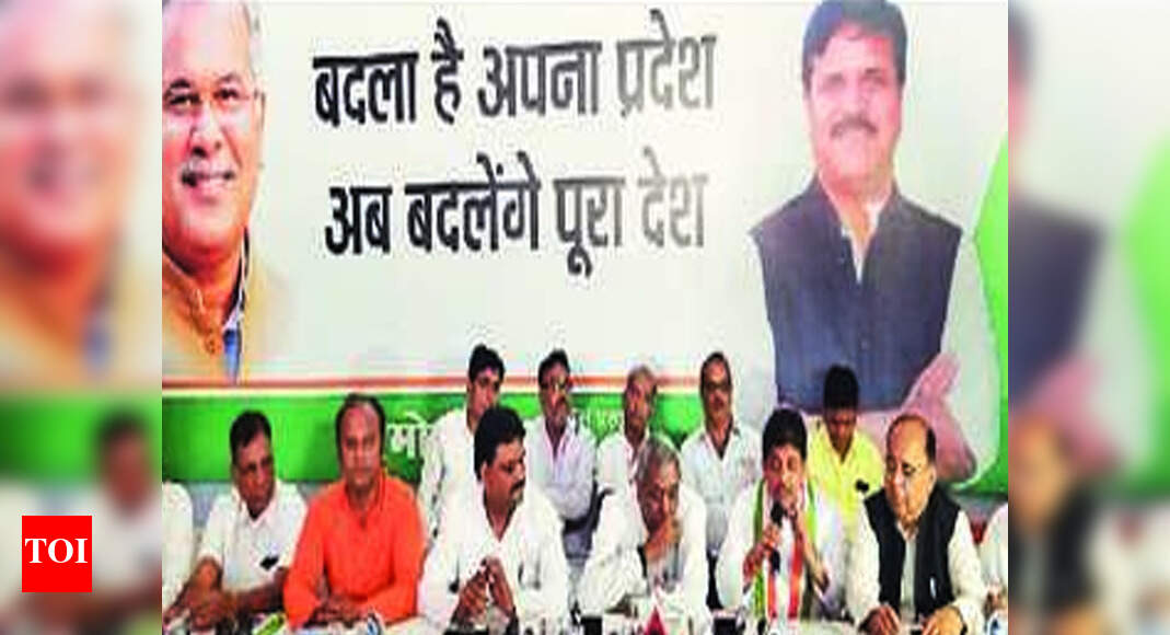 Raipur manifesto promises metro rail - Times of India