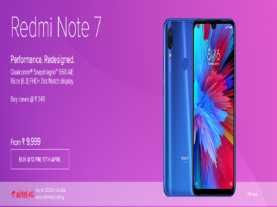 Redmi Note 7 Price: Redmi Note 7 open sale begin today; Know price and ...