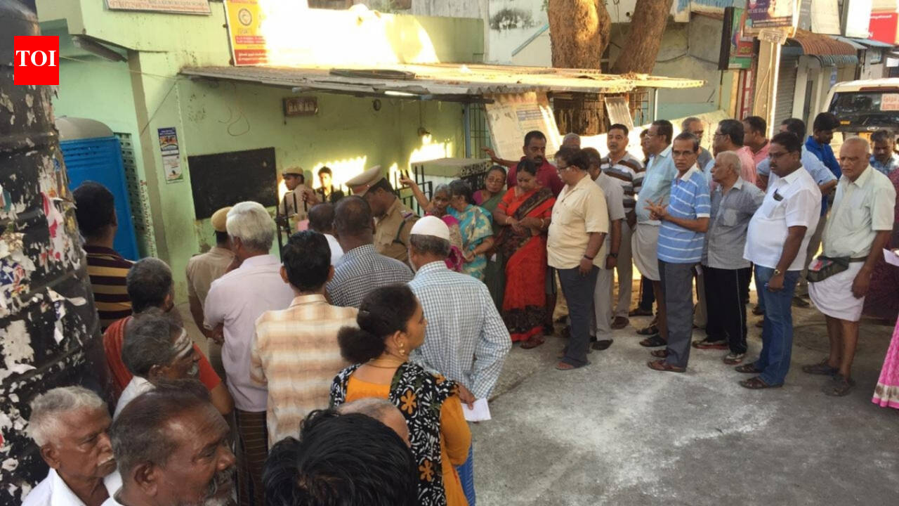 TN election live updates: Voting begins in 18 constituencies in Tamil Nadu