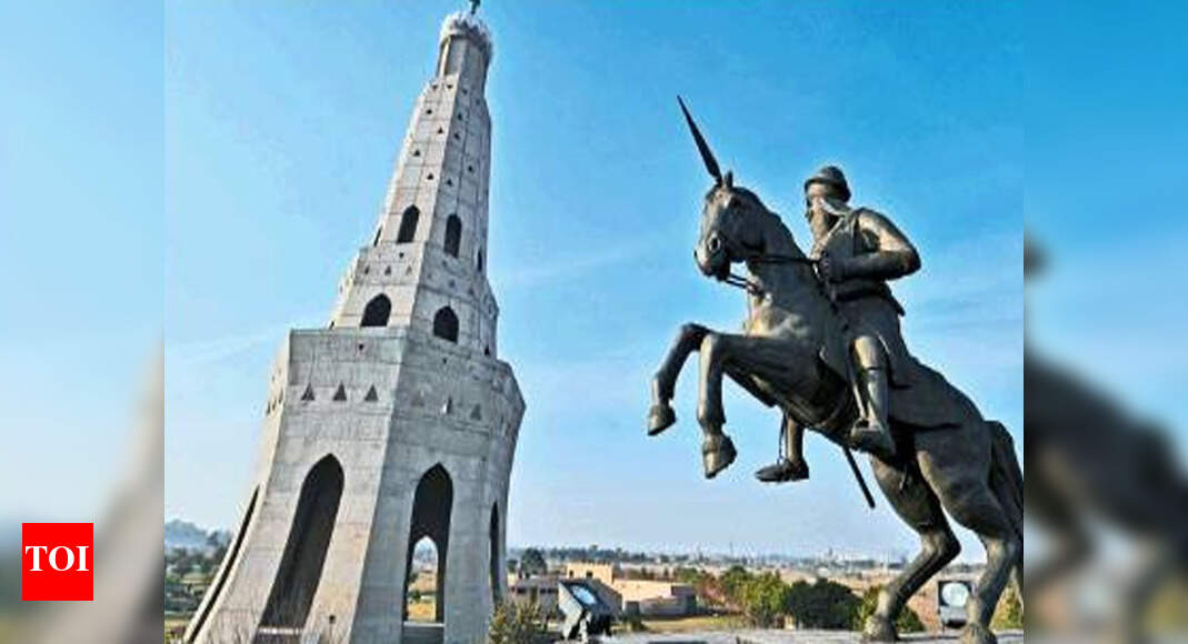Mohali’s towering symbol of Sikh heritage losing shine | Chandigarh ...