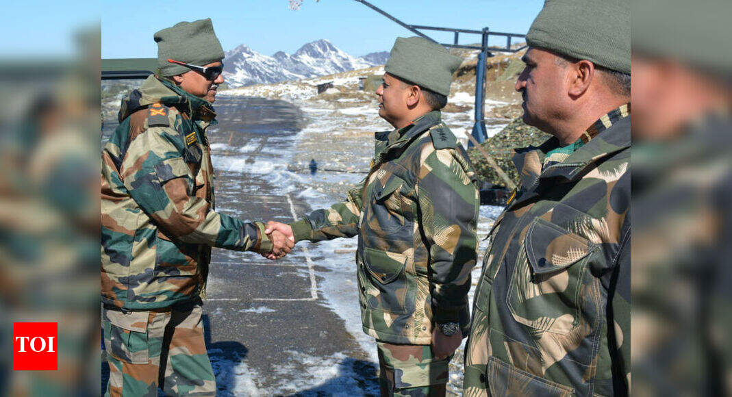 Vice chief of Army staff visits strategic East Sikkim and interacts ...