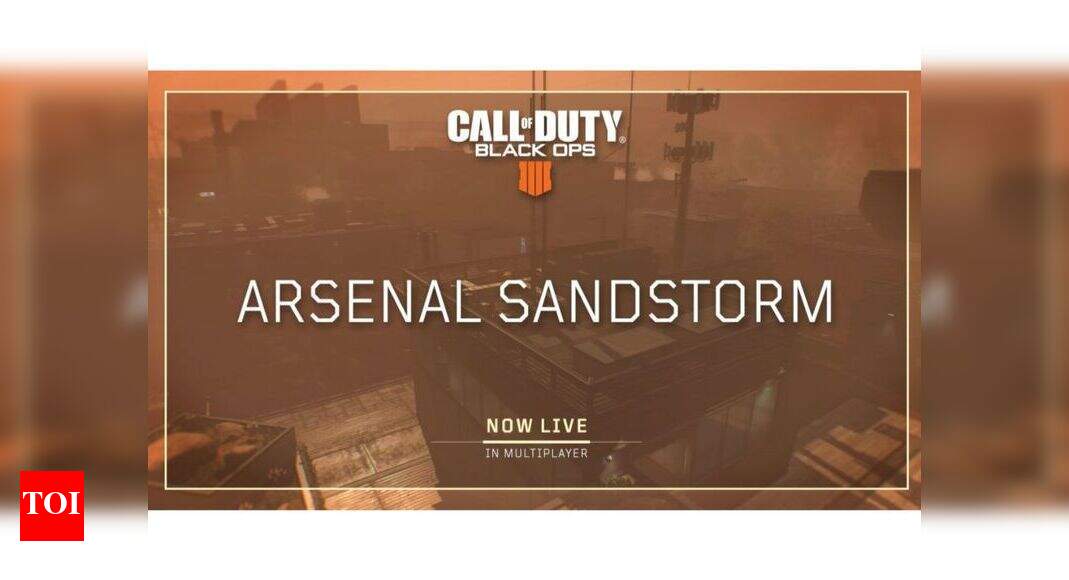 Call Of Duty: Call of Duty: Black Ops 4 update- New Arsenal Sandstorm ...
