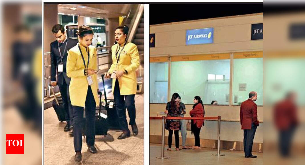 Jet Airways' last flight: In darkest hour, a farewell in arrival lounge ...