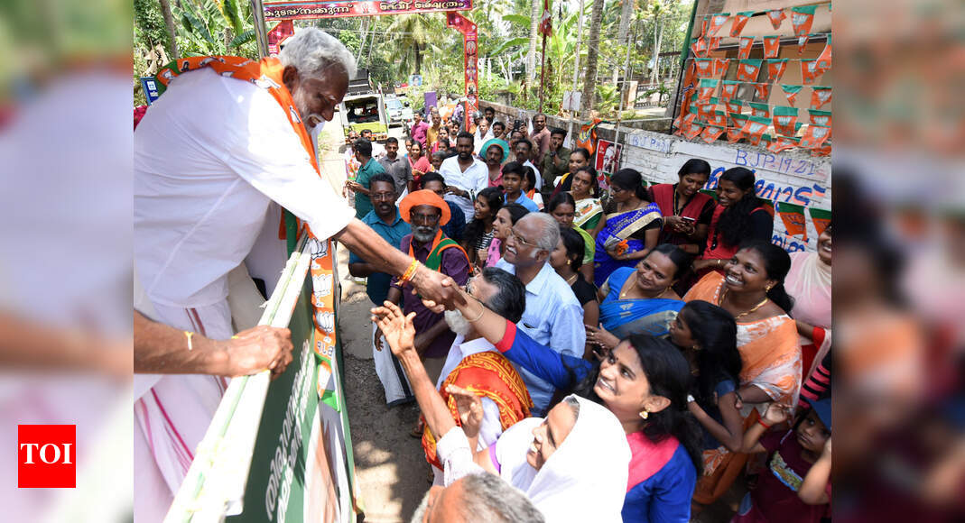 Kummanam Rajasekharan seeks votes for development, protection of faith ...