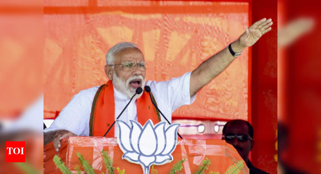 PM raises Batla House issue, fights Cong’s Pragya-Karkare fire - Times ...