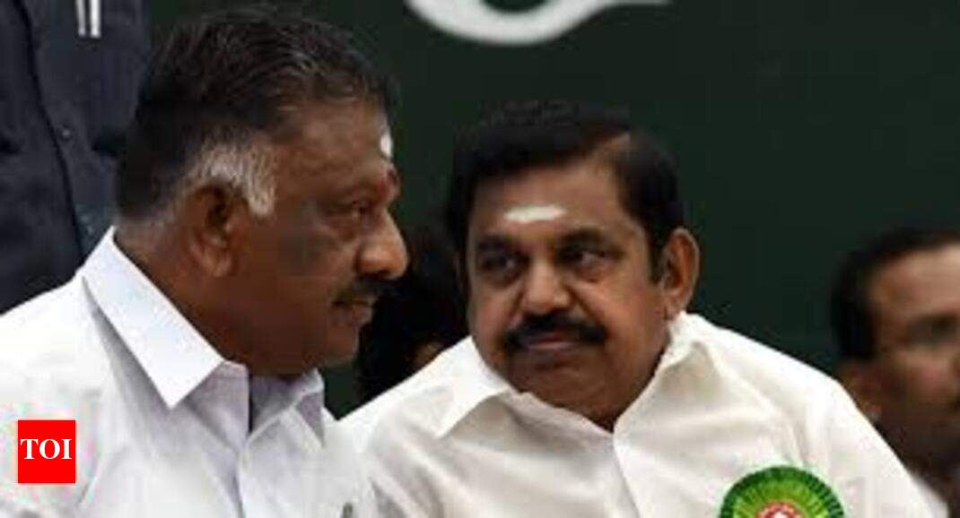 Tamil Nadu byelections: AIADMK announces candidates | Chennai News ...