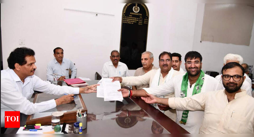 Indian National Lok Dal: Kurukshetra: INLD leaders show strength for ...