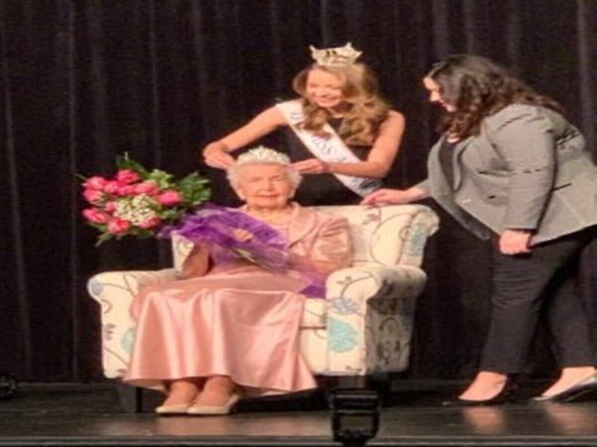 97 - year-old woman crowned pageant winner