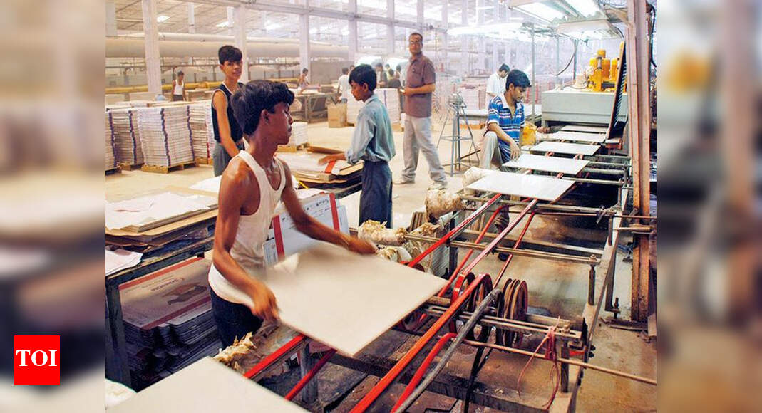 After a month, 240 Morbi units restart production | Rajkot News - Times ...