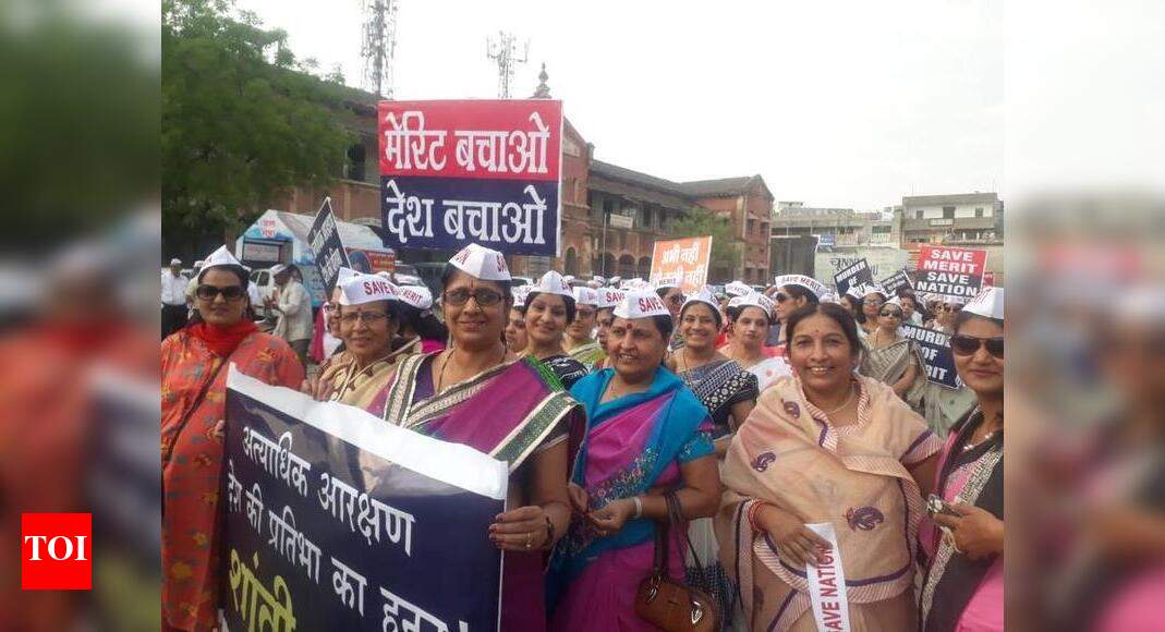 Amravati protests excess reservation demands | Nagpur News - Times of India