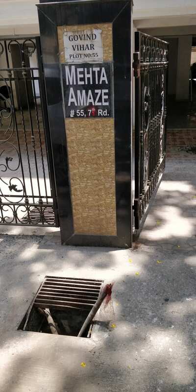 Dangerous open manholes - Times of India