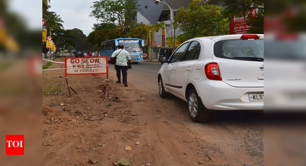 Summer rains bare the pathetic condition of Kochi roads | Kochi News - Times of India
