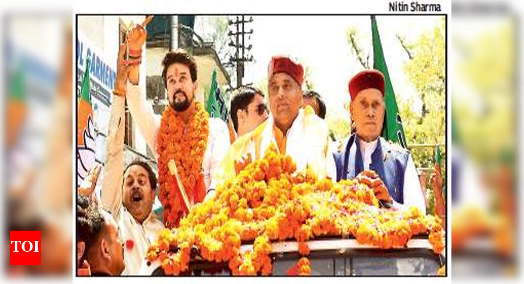 ‘Anti-Hindu’ Congress concocted saffron terror theory: Anurag | Shimla ...