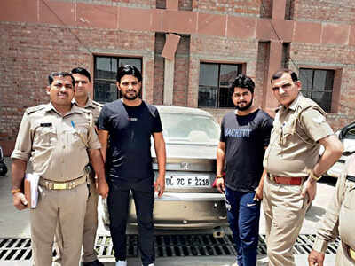 Duo wanted for murder arrested after gunfight | Noida News - Times of India