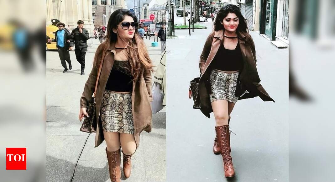 Actress Misty Singh enjoys her holiday in Paris - Times of India