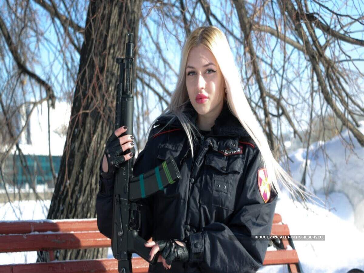 Russian guard voted as the most beautiful face