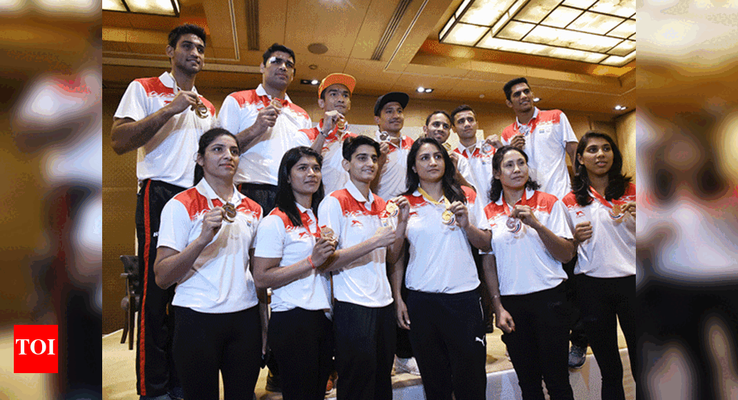 Boxers felicitated for Asian Championship triumph | Events Movie News ...