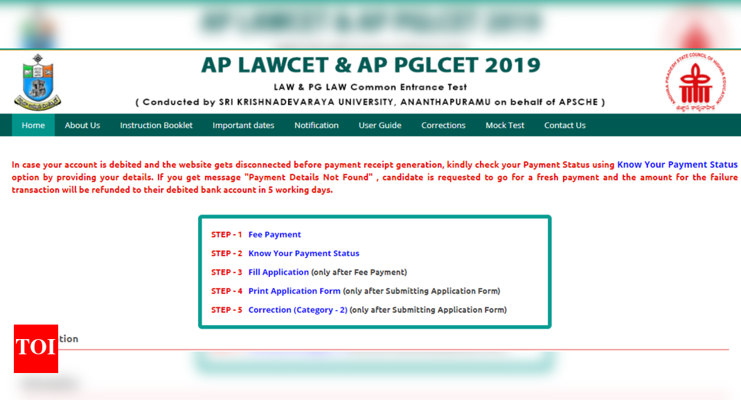 AP LAWCET & PGLCET examination 2019 admit card to be released today ...