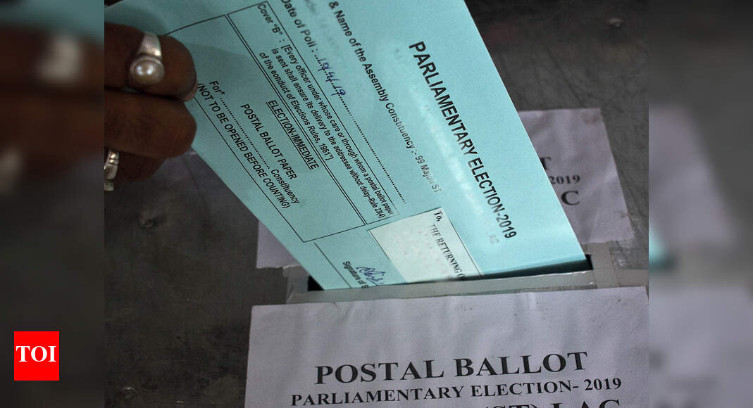 Mumbai: Postal ballots can be sent in till May 22 - Times of India