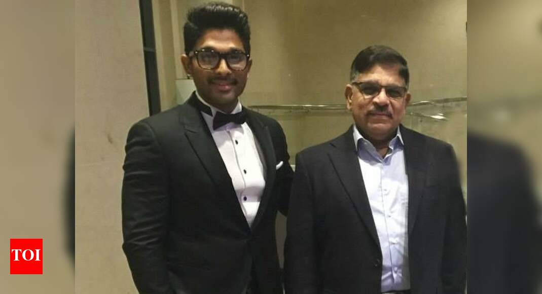 Allu Arjun rubbishes rift rumours with his father Allu Aravind | Telugu ...