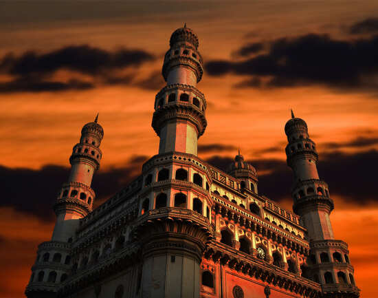 A portion of the beautiful Charminar breaks down | TimesTravel
